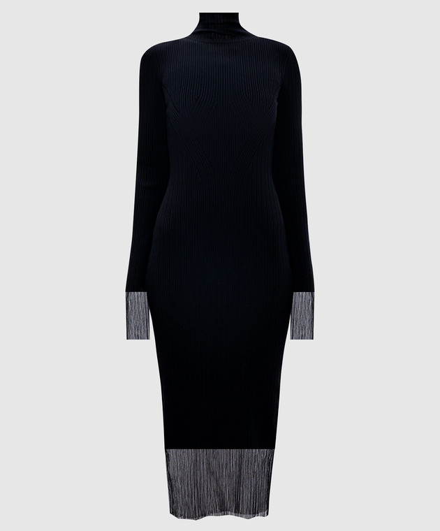 Max Mara Sportmax - Черное платье ALIBI с шерстью ALIBI купить в Symbol