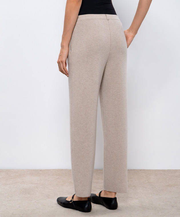 LISA YANG - Бежевые штаны Sonya из кашемира 2024244 купить в Symbol