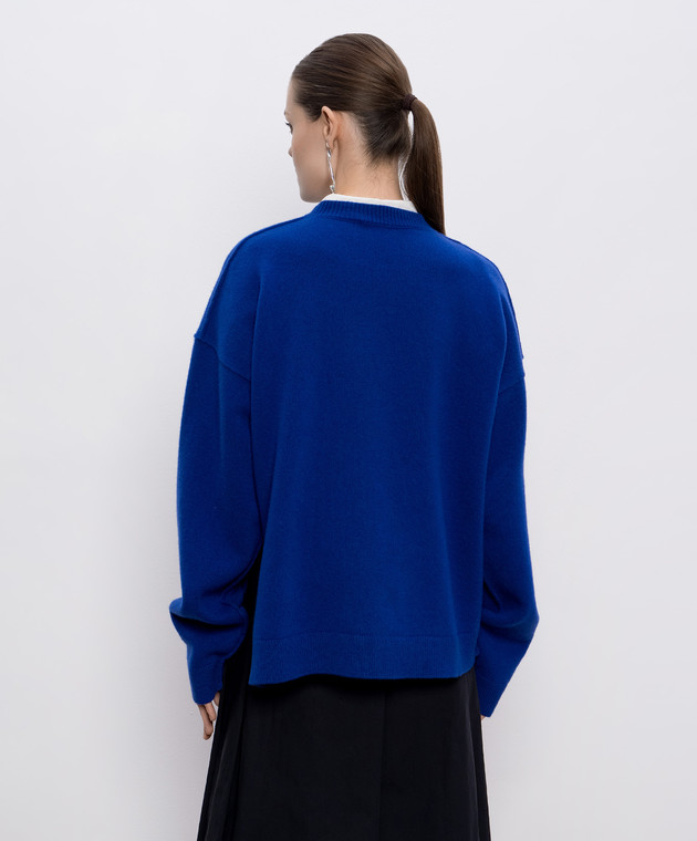 Sofie D`Hoore - Синий свитер MAAN из шерсти MAANYCOM купить в Symbol