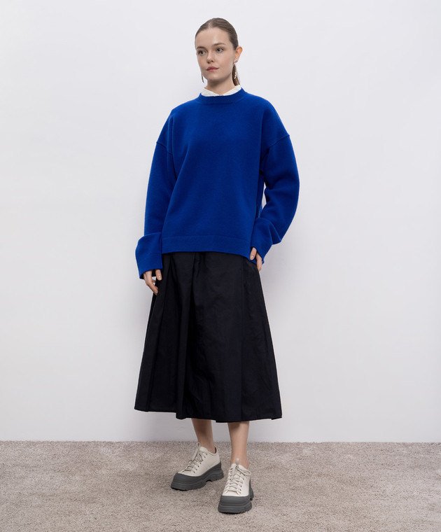 Sofie D`Hoore - Синий свитер MAAN из шерсти MAANYCOM купить в Symbol